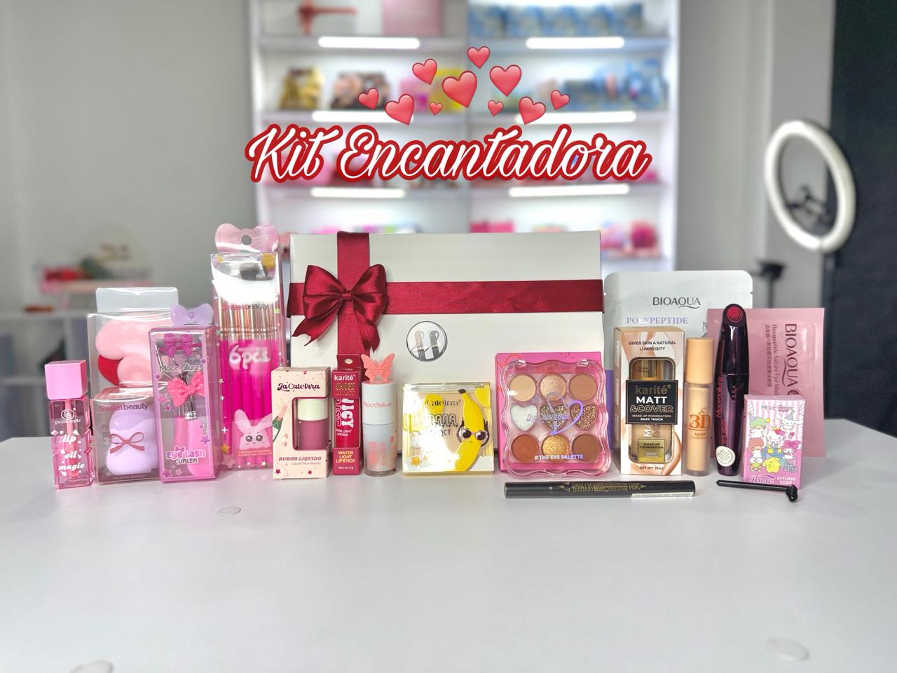 Kit Encantadora 18 Productos – Maquillaje que Inspira – MIXO
